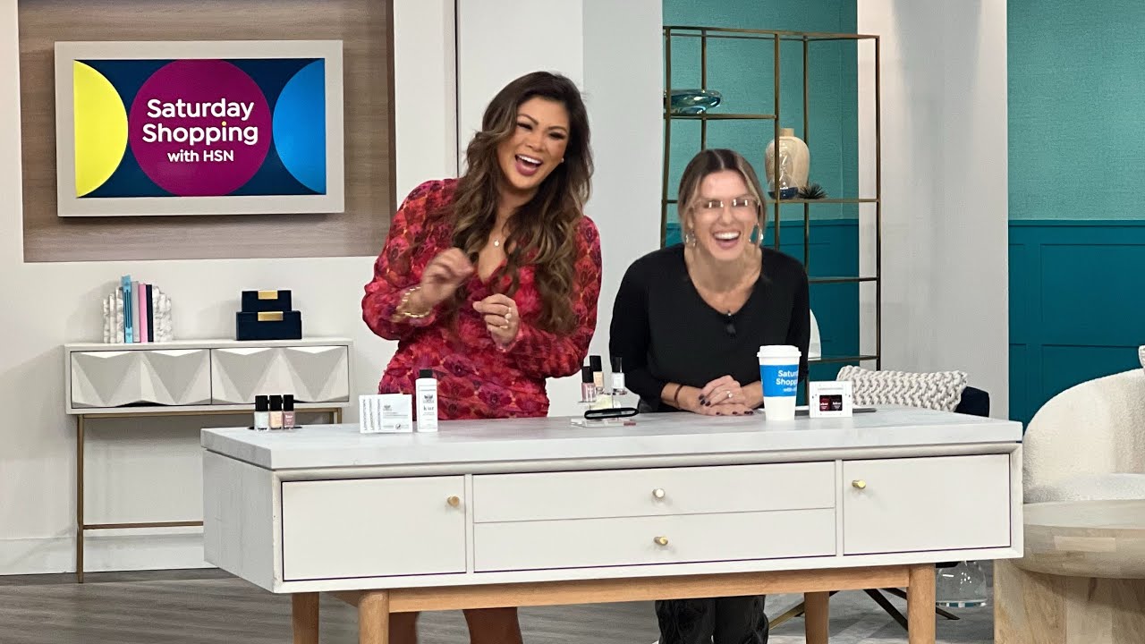 HSN Beauty Expert Jennifer Chan for Londontown with Host Valerie Stup ...