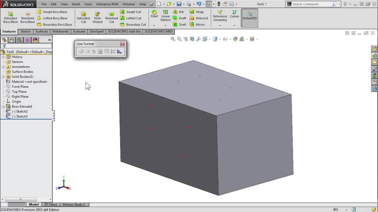 singularityoftheday - SOLIDWORKS 3D CAD - How do you change sketch ...