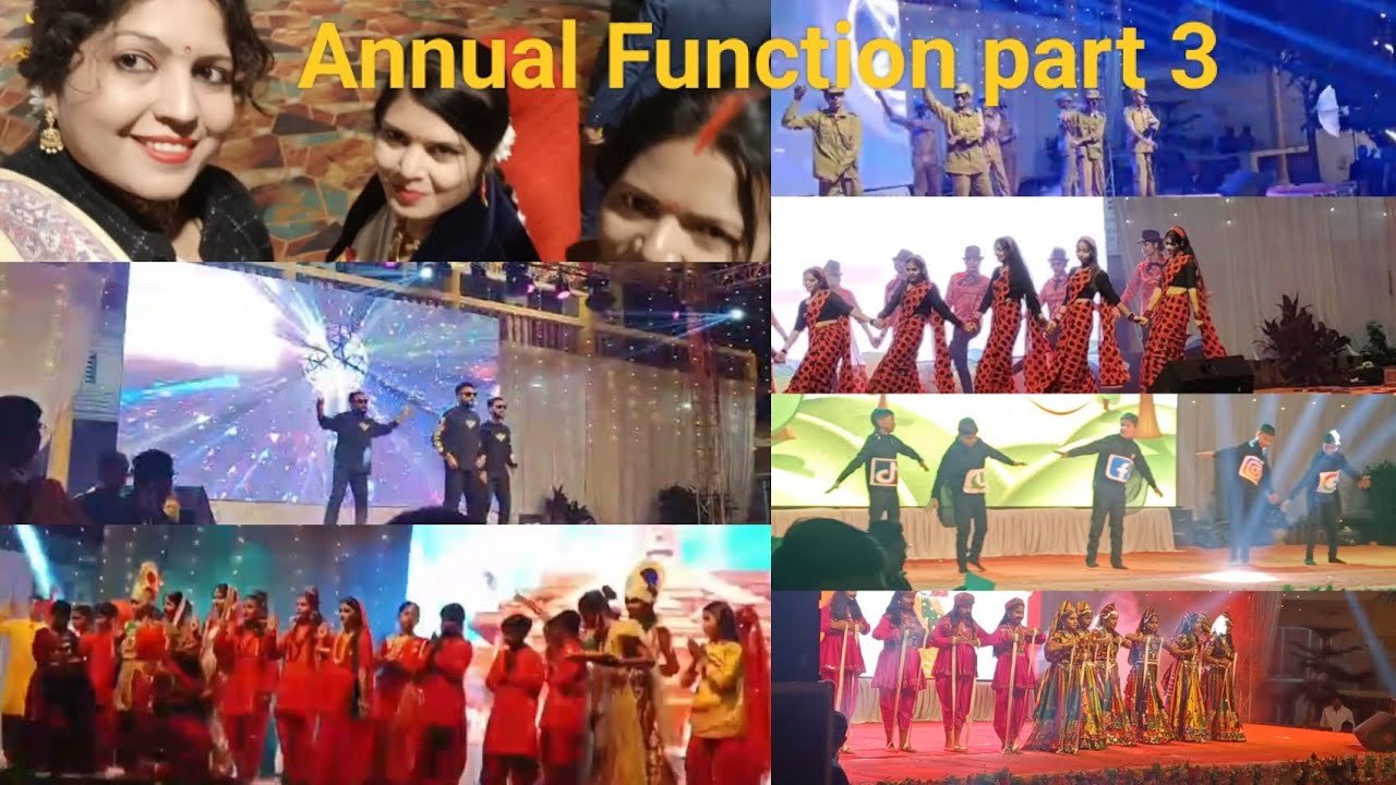 Annual Function part 3(2024)#trending#viralvideo#annulfunction#popular#celebration#fun#masti# ...