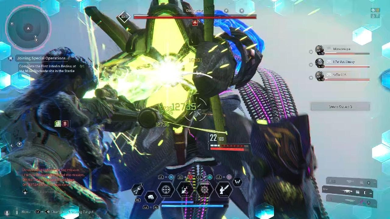 First Descendant Obstructer Boss Fight - YouTube