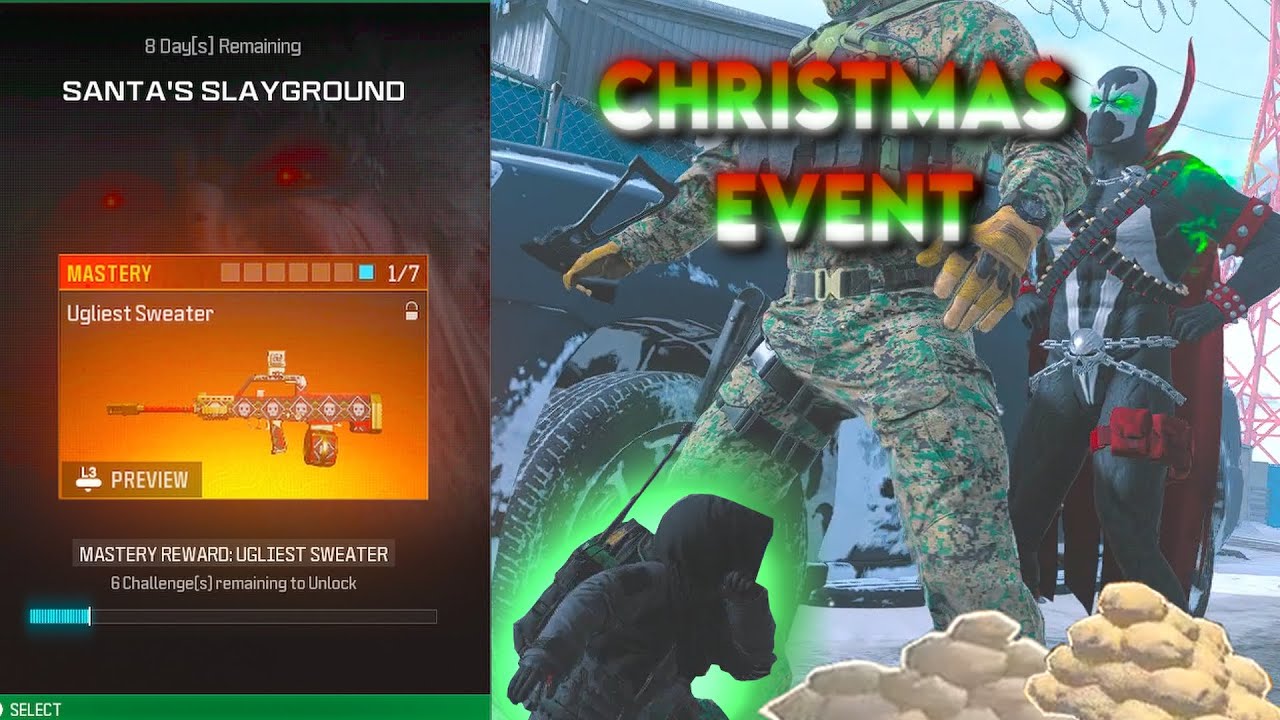 UNLOCKING CHRISTMAS EVENT REWARDS!! - YouTube