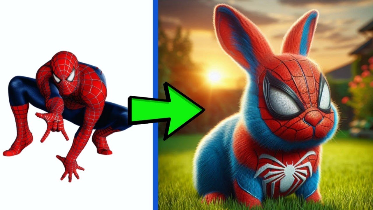 AVENGERS BUT SUPER RABBIT🐇🔥 | Marvel Characters - YouTube