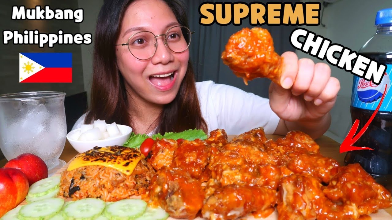 Supreme Chicken | 처가집 슈프림양념치킨 | Kimchi Fried Rice | Korean Fried ...