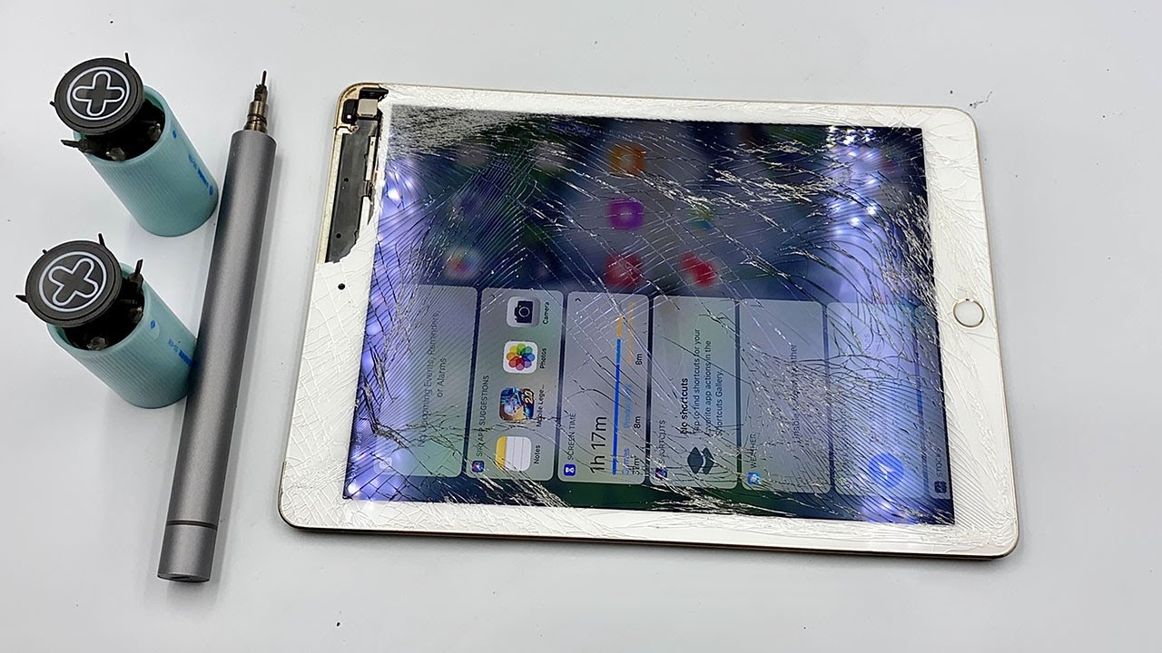iPad Air 2 Restoration | iPad Crack Screen Repair 4K - YouTube