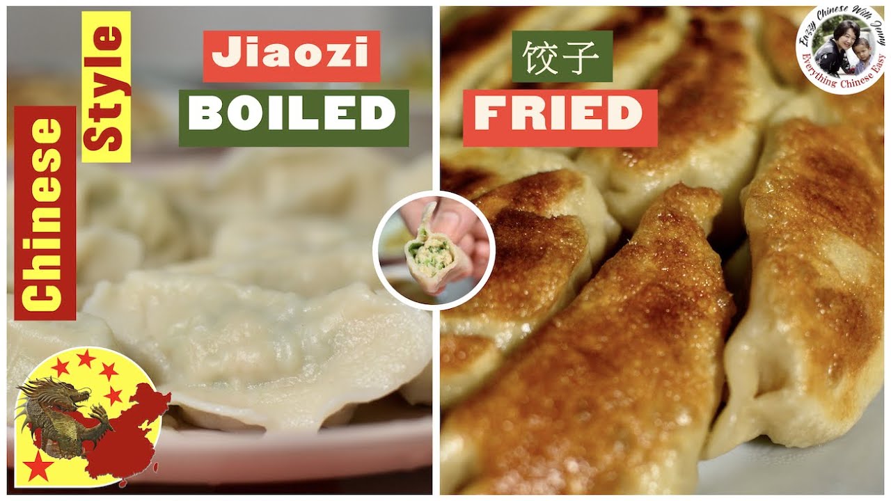 The Best Guide To Fried and Boiled Dumplings | Jiaozi 饺子 - YouTube