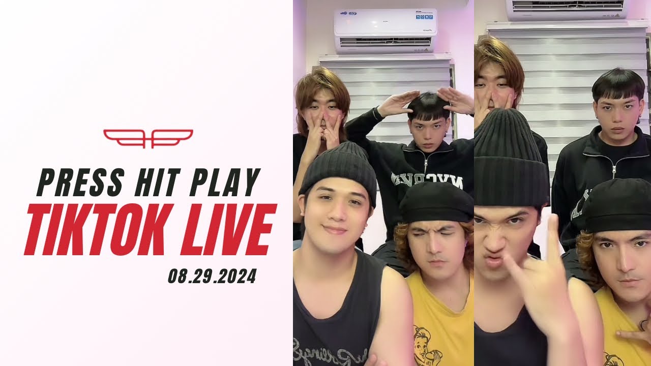Press Hit Play Full TikTok Live | 08.29.2024 - YouTube