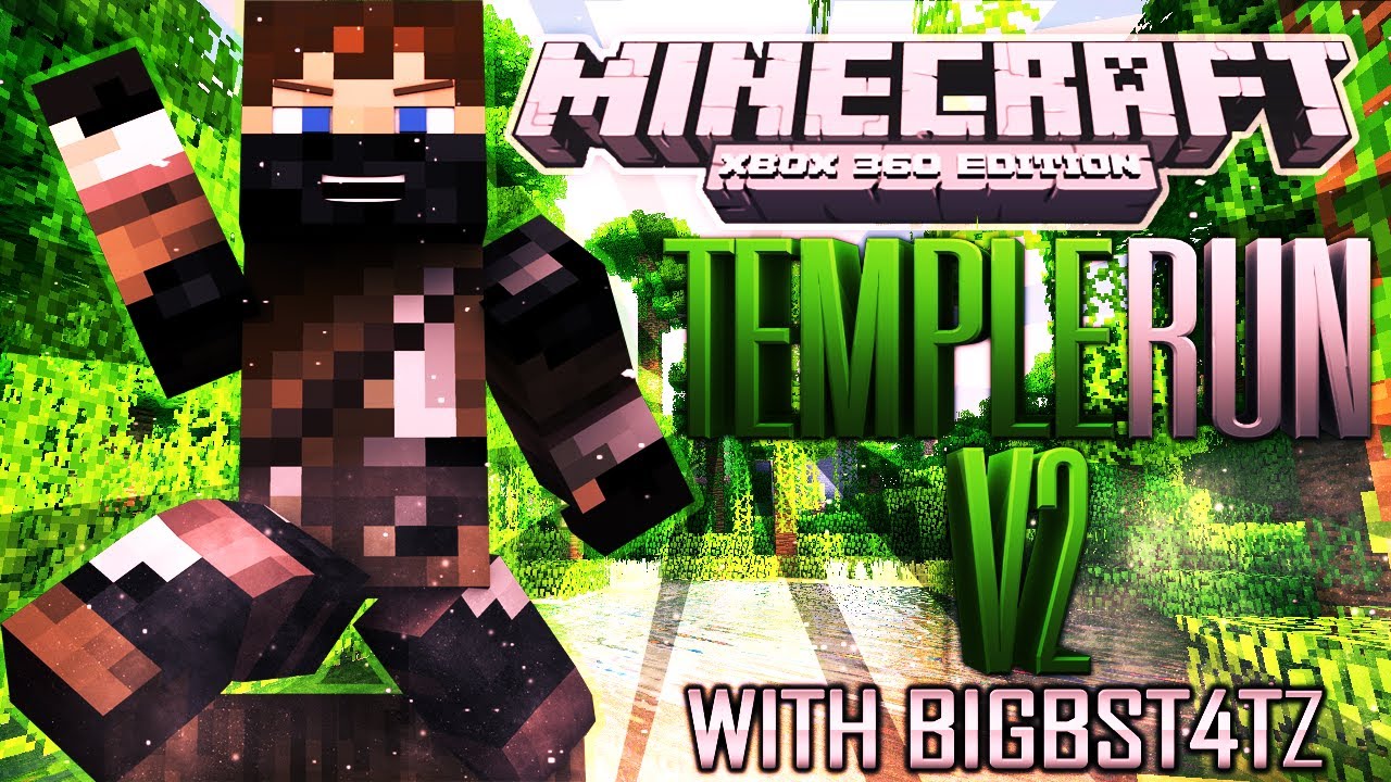 Minecraft (Xbox 360) - TEMPLE RUN V2 - Part 1 of 2 - The Start! - YouTube