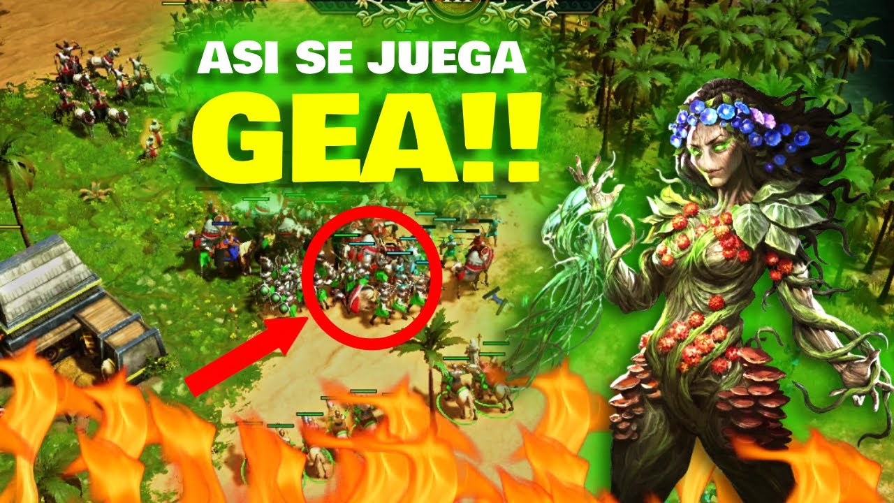 Como JUGAR Con GAIA/GEA Nivel EXPERTO Age Of Mythology Retold 😱 - YouTube