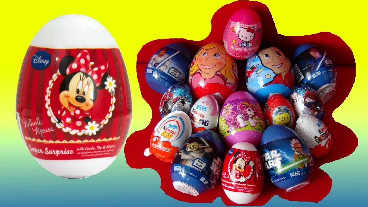 Mickey Mouse Toy Surprise 1 of 16 Super Surprise, kinder surprise ...