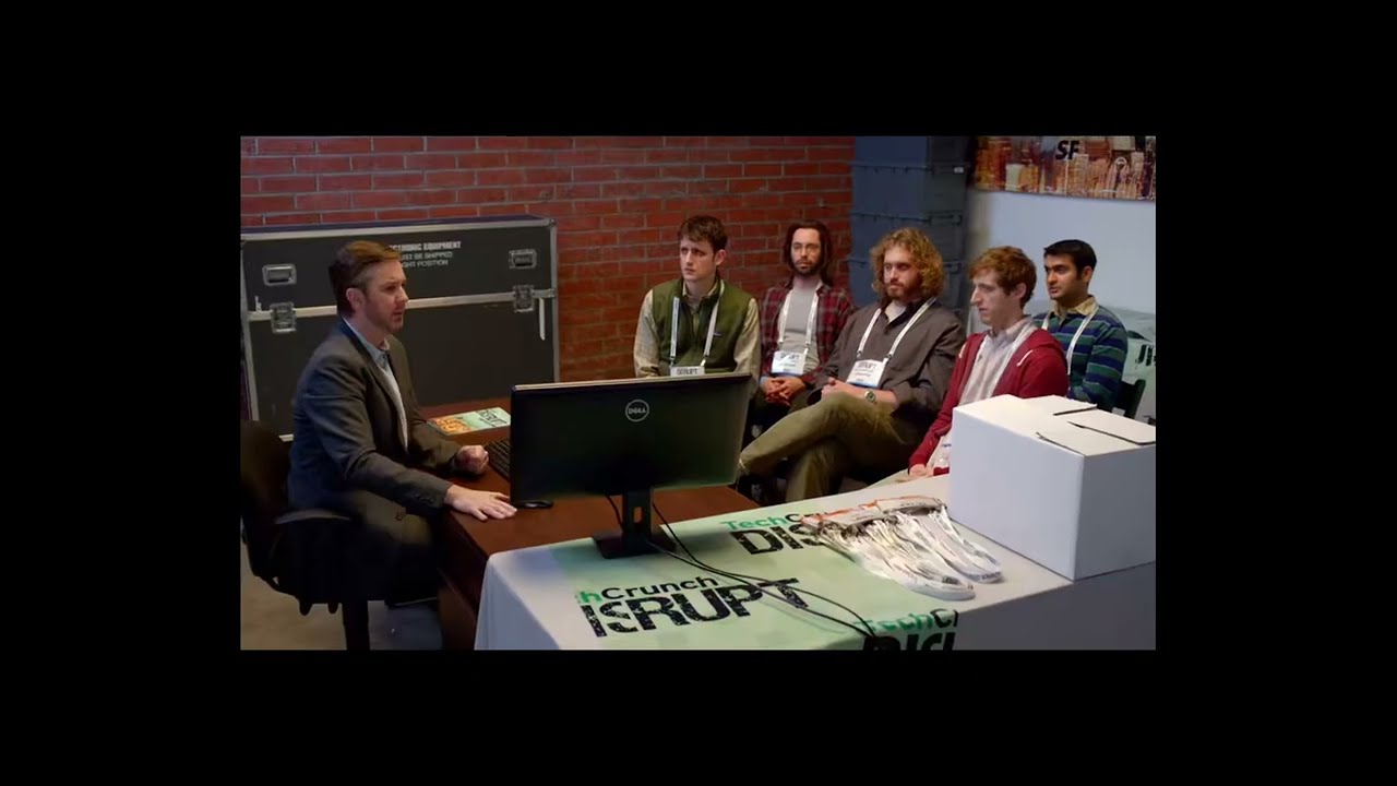Silicon Valley: TechCrunch Disrupt Chaos (Season 1, Episode 8) - YouTube