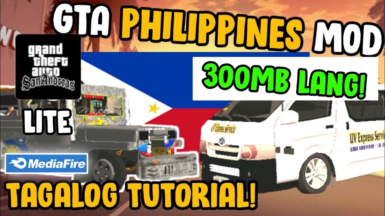 GTA PHILLIPINES MOD!!! (300mb)| TAGALOG GAMEPLAY !! - YouTube