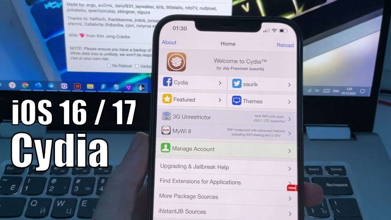 iOS 17 Jailbreak iOS 17.1.1 - CheckRa1n 2023 - YouTube