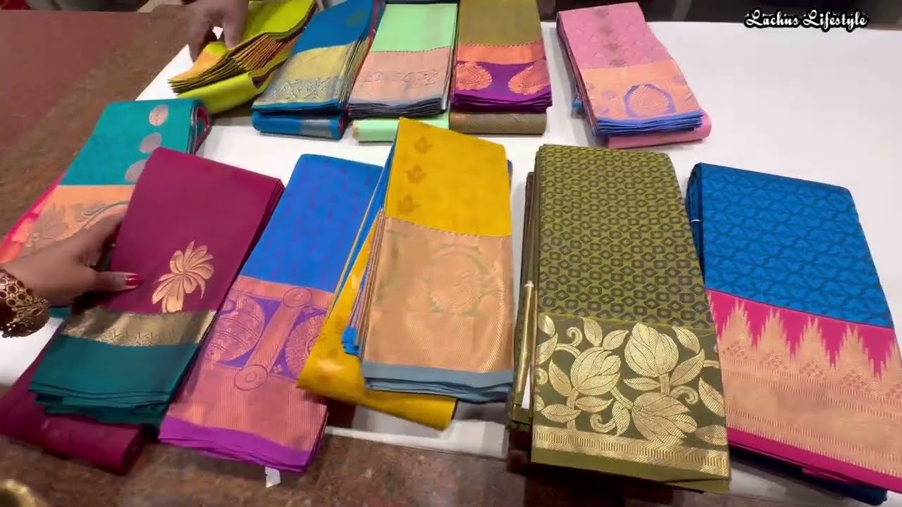 RMKV Budget Wedding Silk Sarees 🪔| Soft Silk Saree Tissue Bridal Kanchi ...