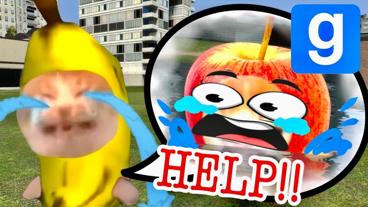 【GMOD】Nextbot's Bananacat crying?? - YouTube
