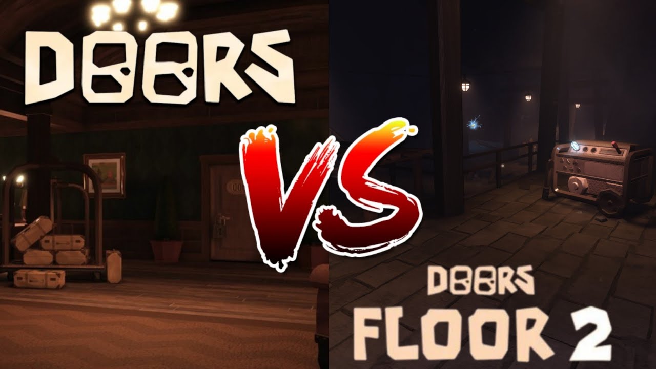 DOORS - FLOOR 1 VS FLOOR 2 (STARTING ROOM) - YouTube