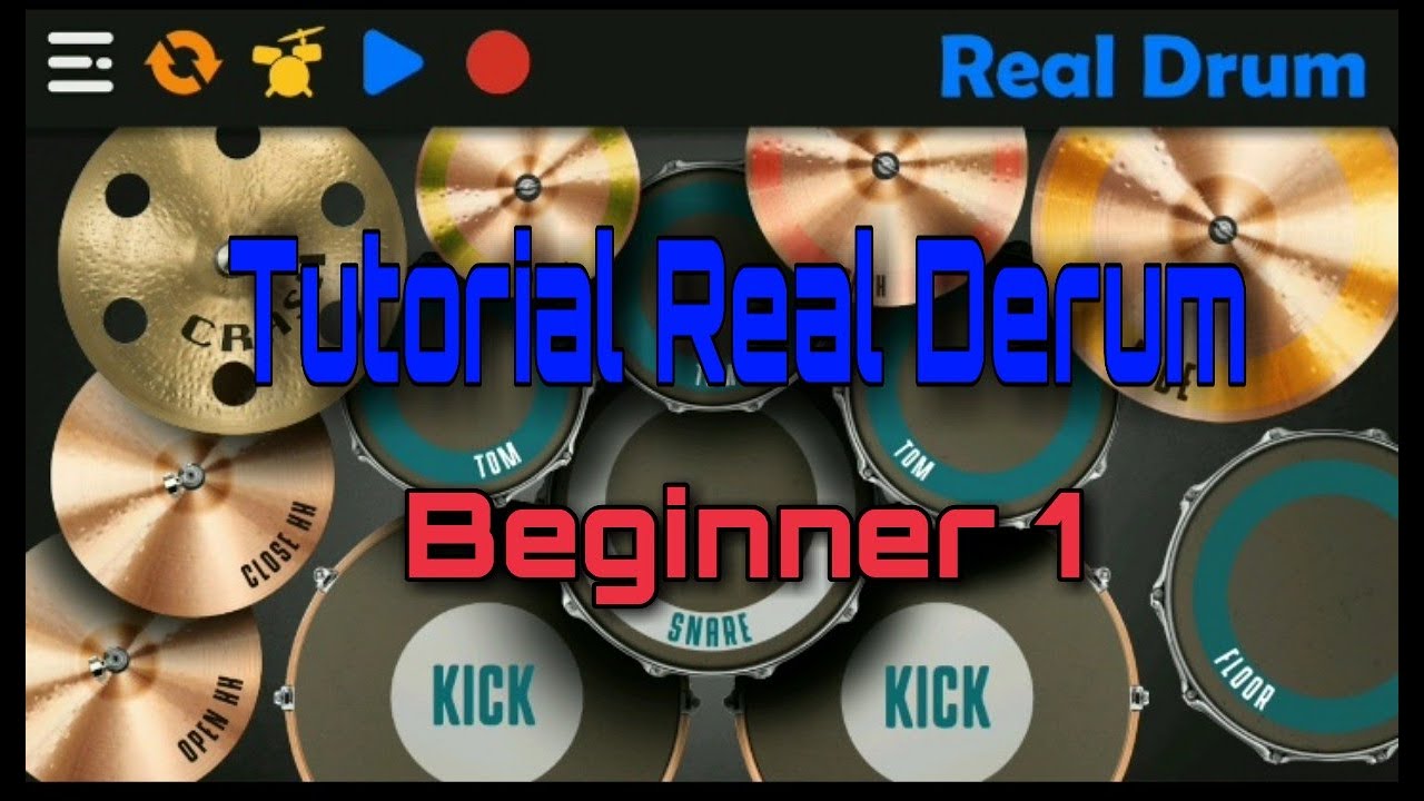 Pelajaran Real Drum Beginner 1 | REAL DRUM - YouTube