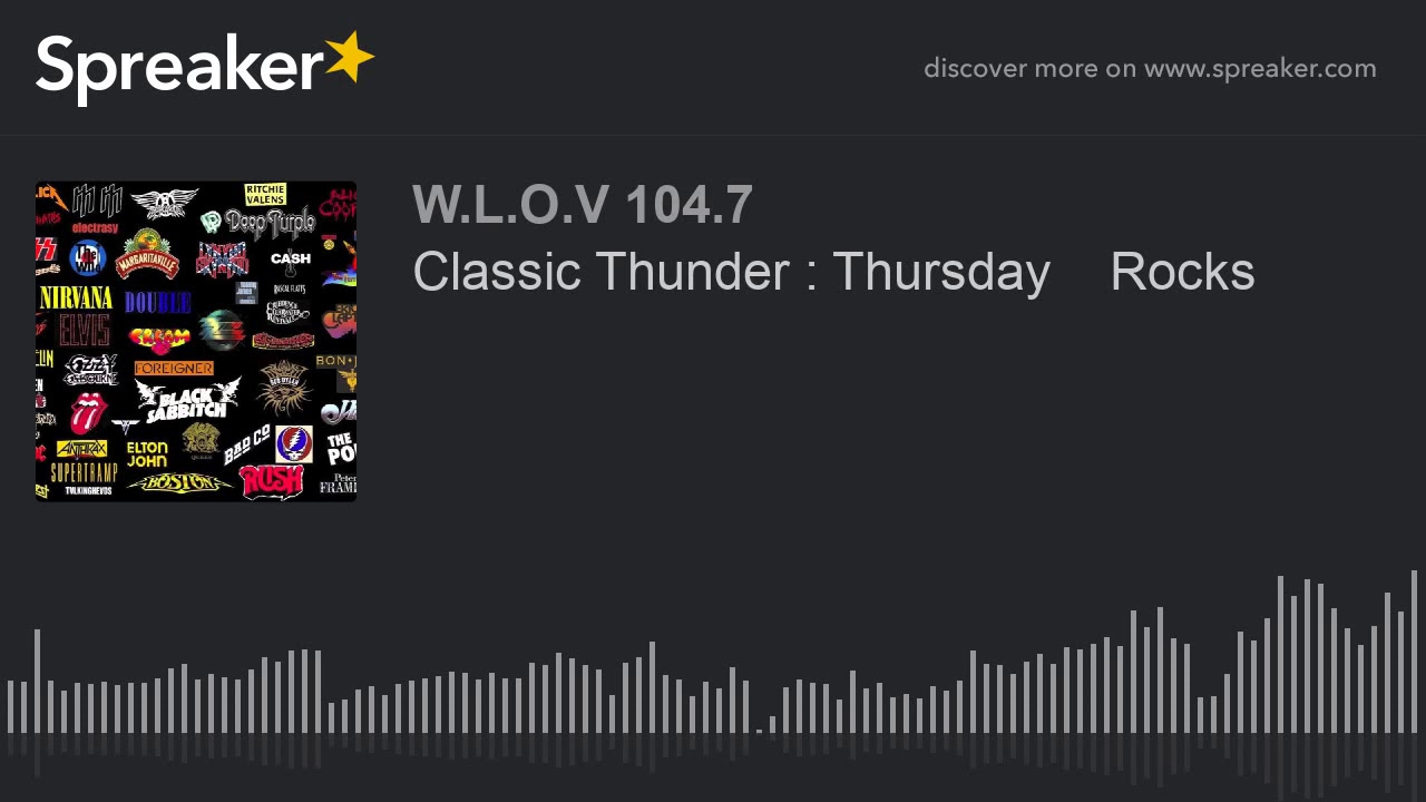 Classic Thunder : Thursday Rocks (part 7 of 7) - YouTube