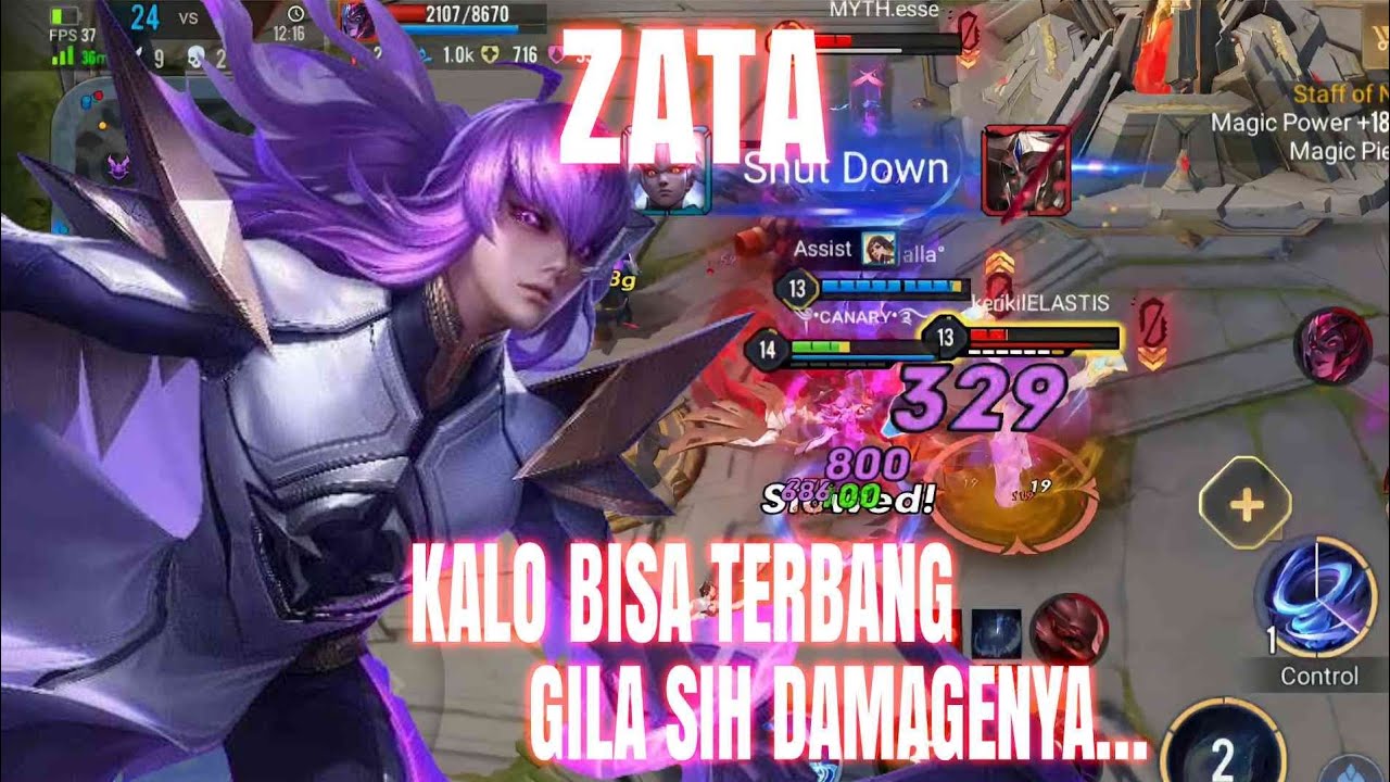 Tutorial ZATA Darat Tapi WIN | AoV | RoV | 傳說對決 | Arena of Valor | Liên ...