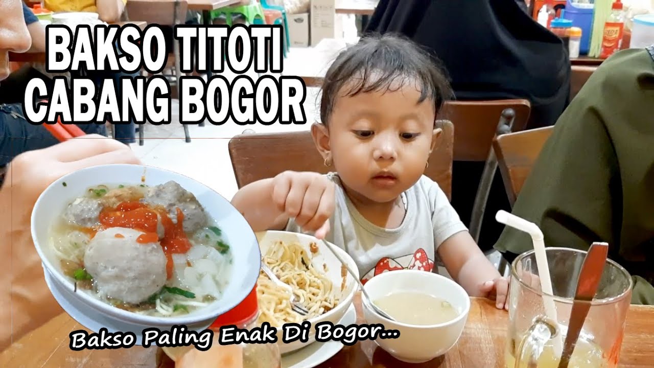 Makan Bakso Legendaris di Bogor // Bakso Titoti Wonogiri.. - YouTube