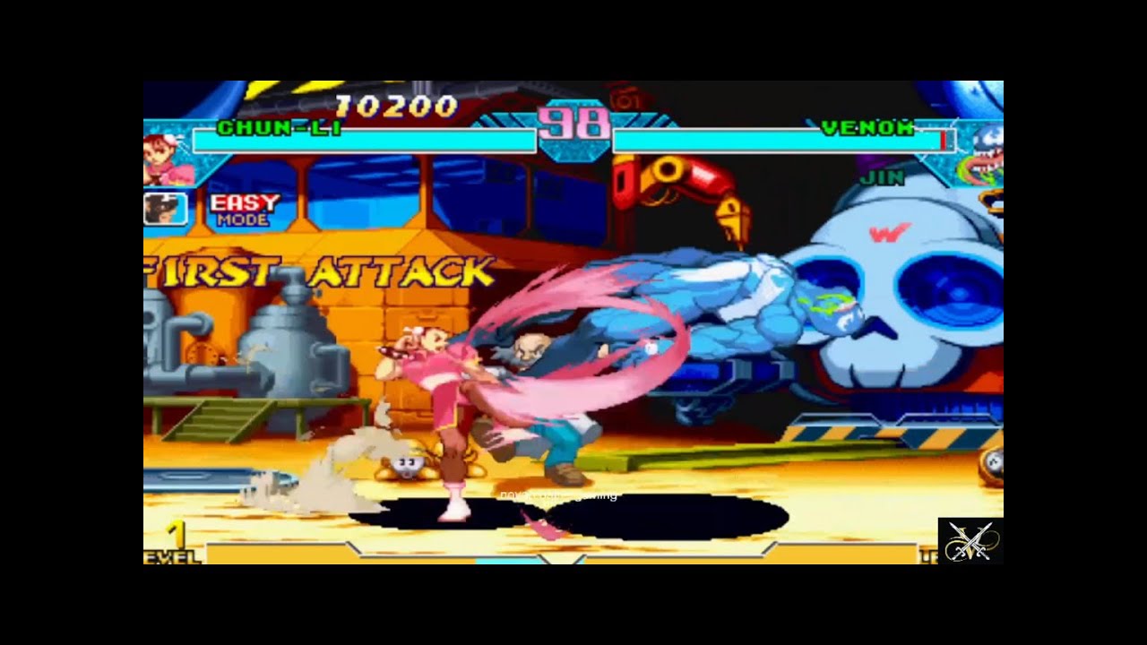 Marvel VS Capcom - Chun Li Arcade Run - YouTube