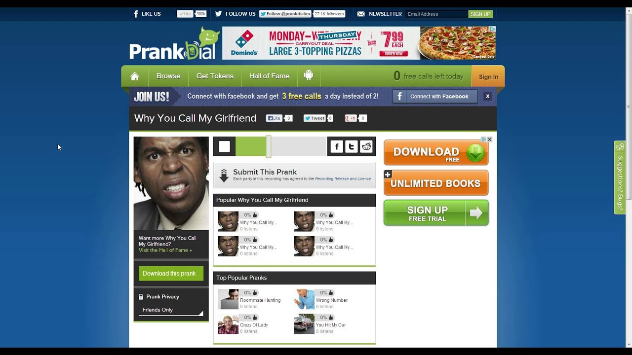 PrankDial.com | Best Prank Evar ft. xFFBxGod - YouTube