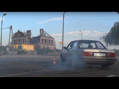 Bmw 320i e30 Donuts Drift 100% szpera MatYou Part 1