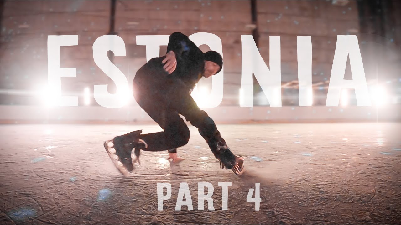 Skating Disco in a Warehouse — Estonia — Indoor Ice Rinks - YouTube