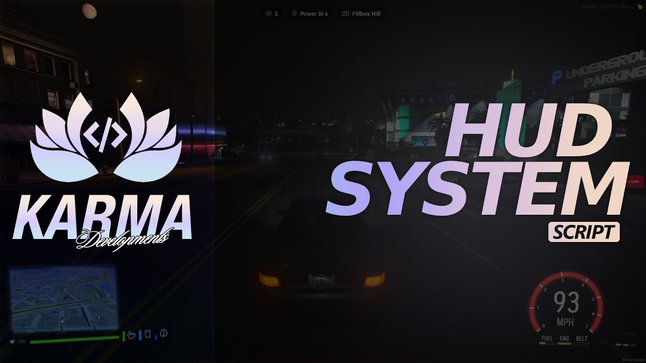 Fivem - Karma Developments Hud System Inspired on ProdigyRP 2.0 [QBCore ...