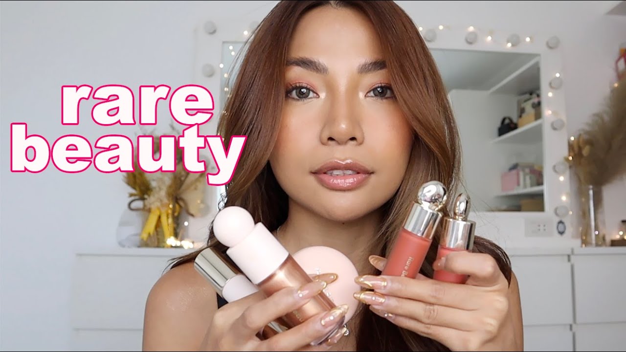 Trying RARE BEAUTY My First Reaction (Candid) 2023 - YouTube