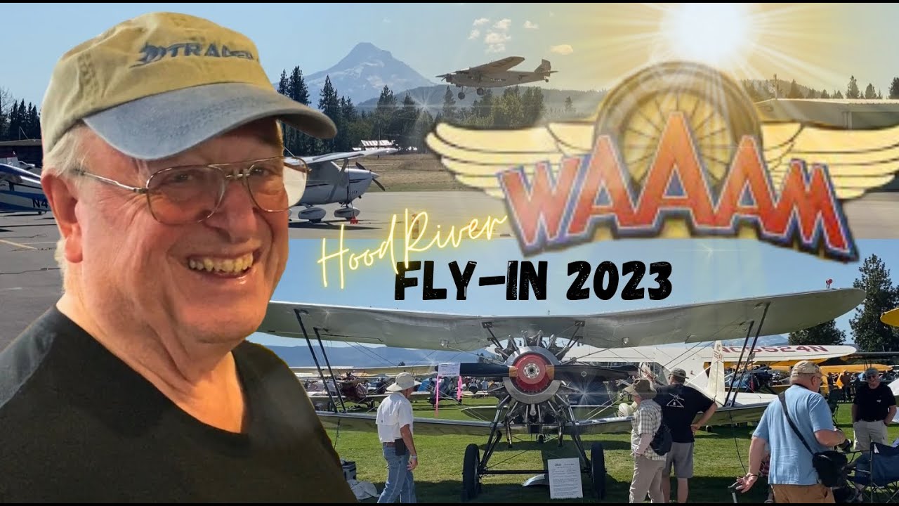 Cool Vintage Airplanes at WAAAM Fly In 2023, Hood River, Oregon - YouTube