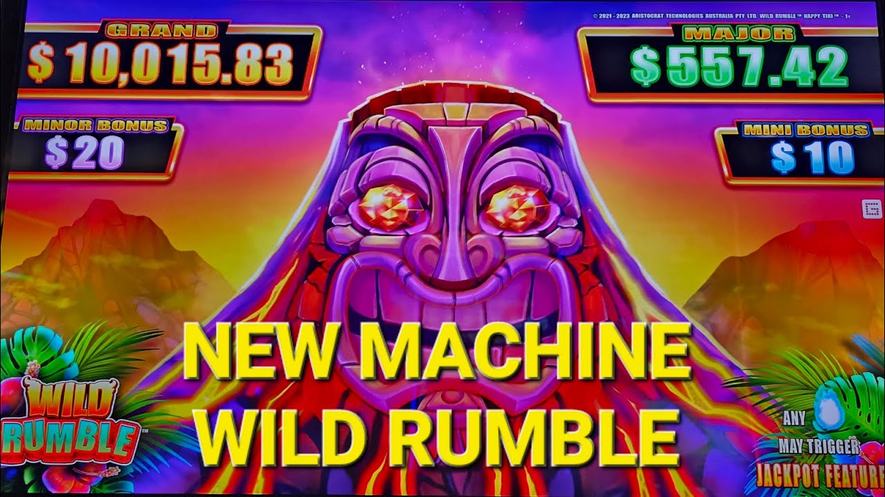 New Machine!!! Wild Rumble. - YouTube