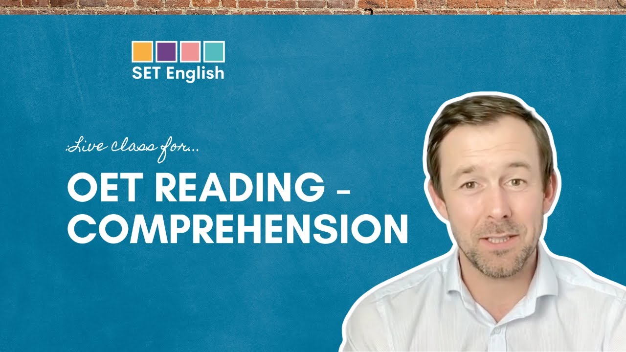OET Reading - Comprehension - YouTube