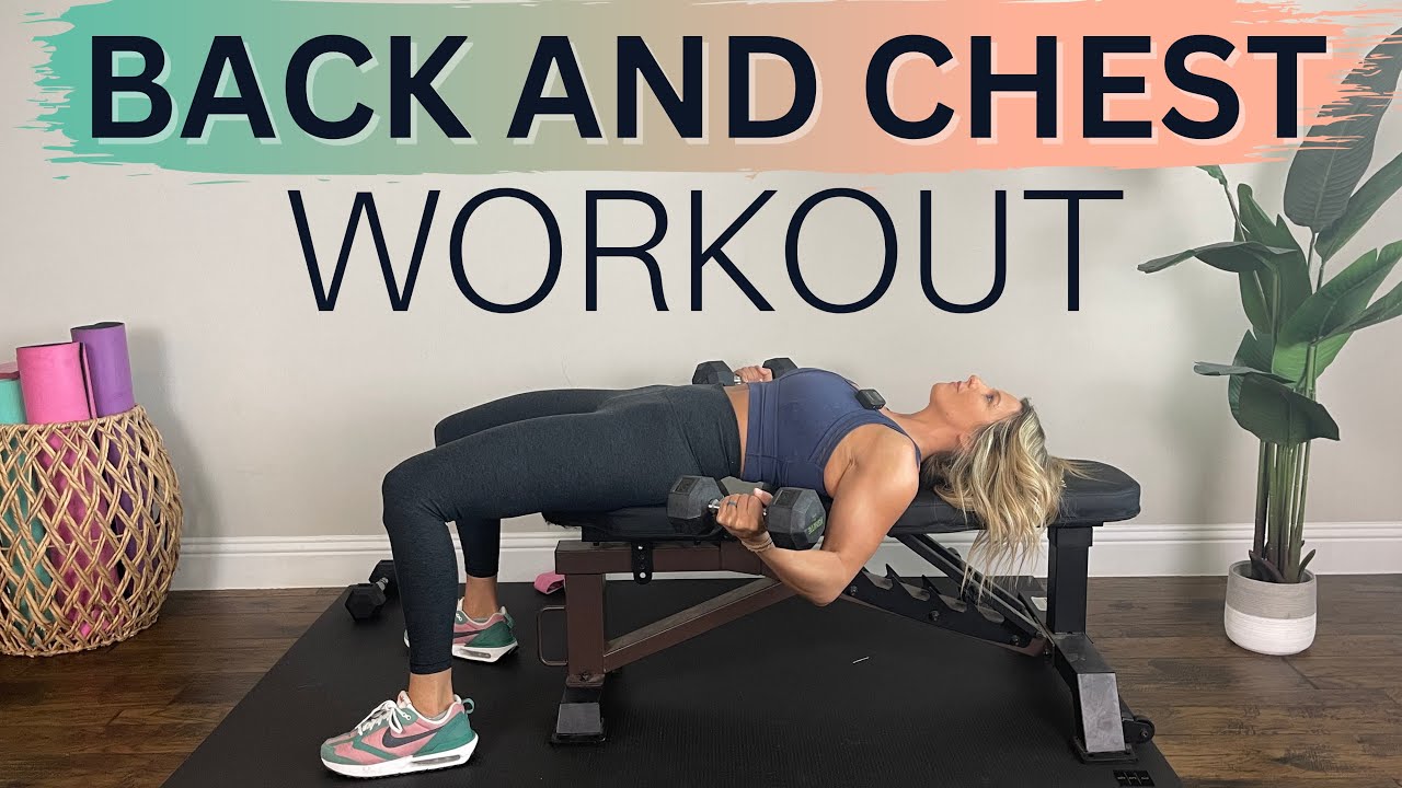 Back and Chest Workout - YouTube