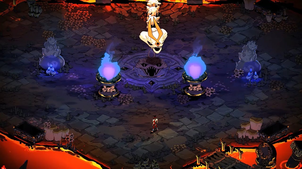 Lernaean Bone Hydra Boss Fight | Hades - YouTube