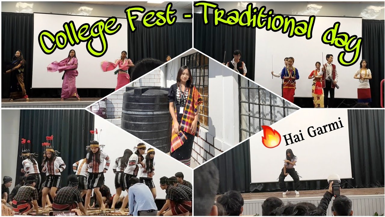 Traditional Day||College Fest 2023||Kokborokvlog||@kwlwkjmtvlogs - YouTube