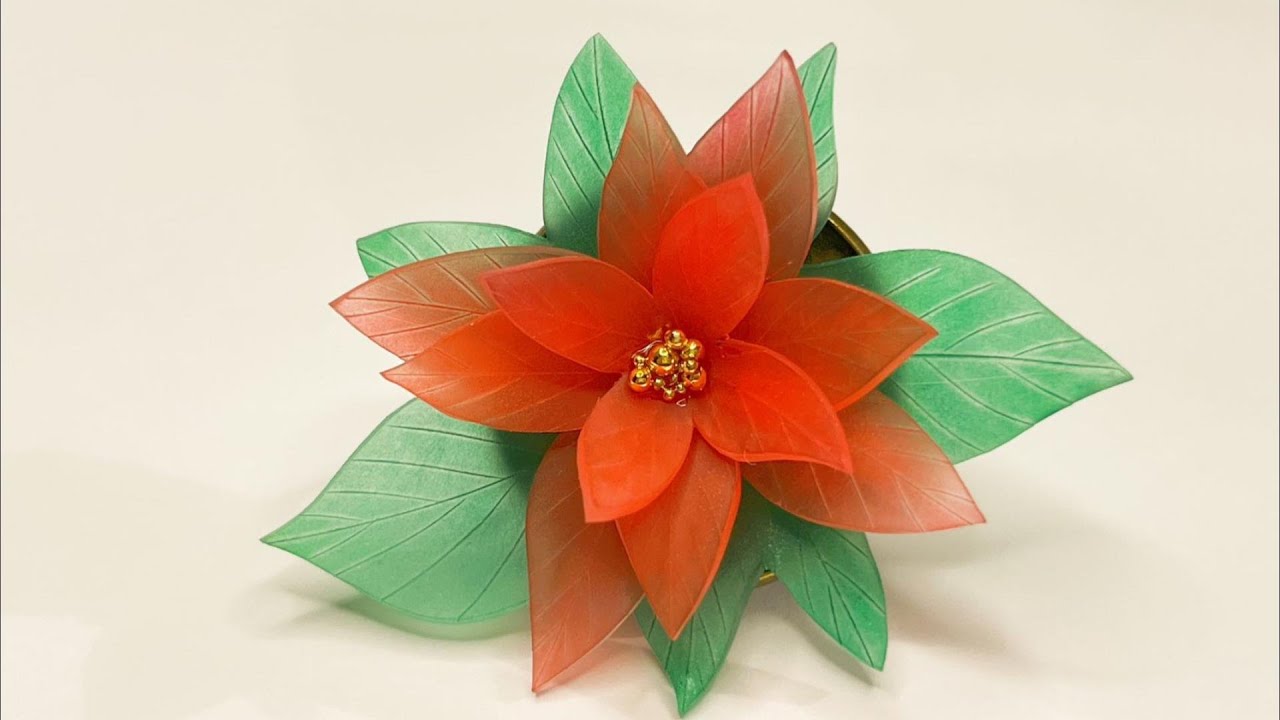 How to make shrink plastic diy Christmas star flower tutorial - YouTube