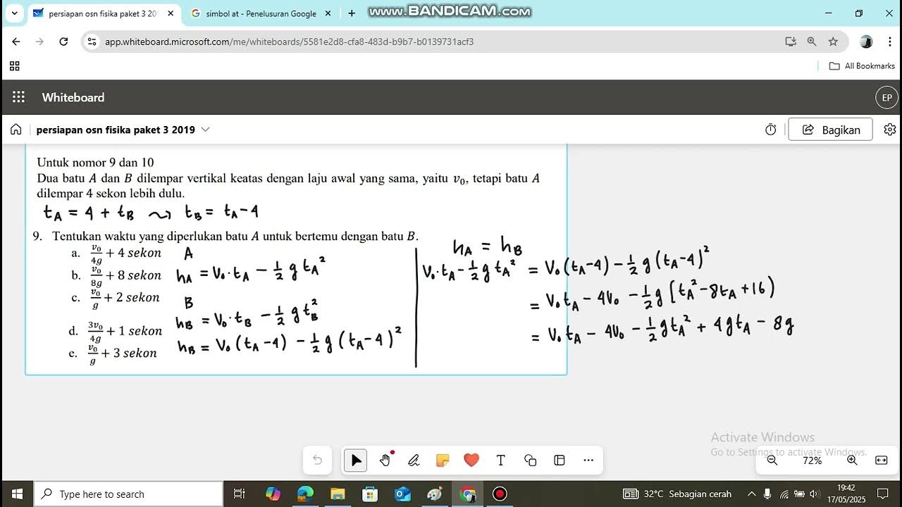 Persiapan OSK Fisika Paket 3 Tahun 2019 no 9 - YouTube