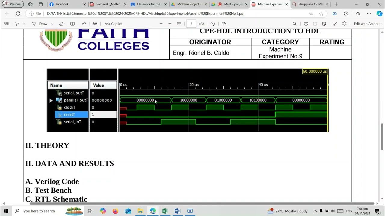 Shift Left Register in Verilog - YouTube