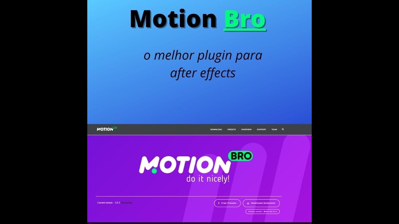 THE BEST Plugin FOR After Effects 2020 MOTION BRO download Demo FREE THE BEST Plugin FOR After Effects 2020 MOTION BRO download Demo FREE