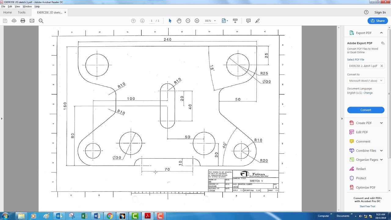 CATIA - BASIC SKETCHING #6 - YouTube