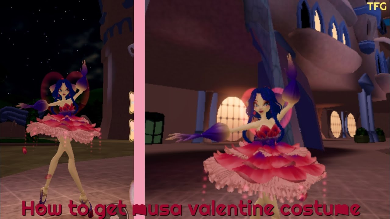 [NEW!]🌺How to get valentine musa costume🌺 | The fairy guardian - YouTube