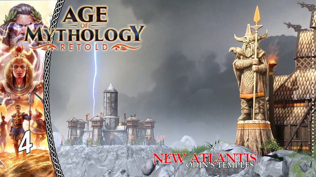 Age Of Mythology Retold | The New Atlantis Campaign | Odin's Tower ...