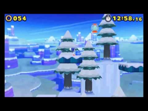 Sonic Lost World (3DS) - Frozen Factory Zone 2 (S-Rank) - YouTube