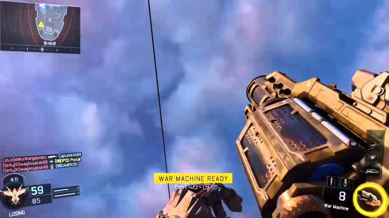 BO3 WAR MACHINE CROSS MAP MONTAGE - YouTube