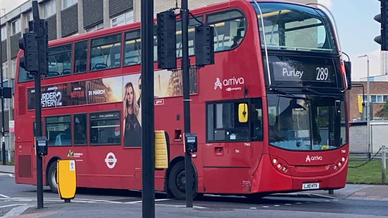*DOUBLE DECKER* ADL Enviro400 Arriva London T143 - LJ10 HTV Based on ...