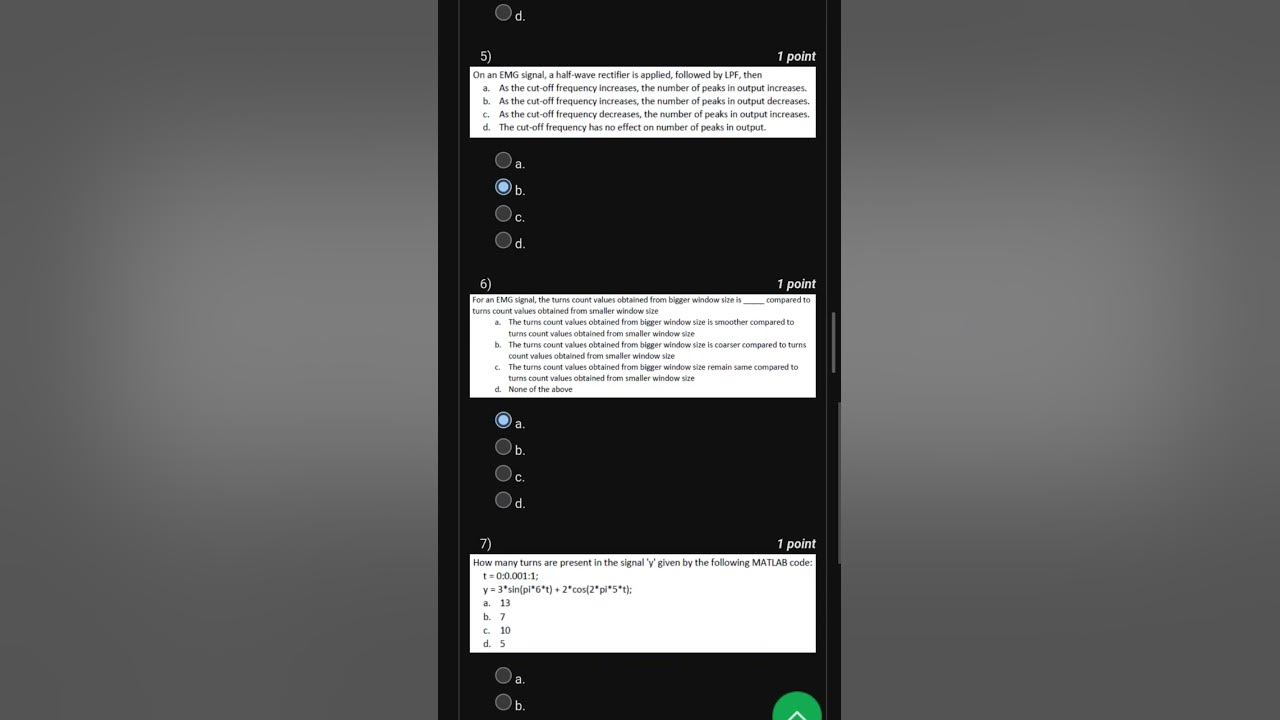 Biomedical signal processing Week-11 Assignment Nptel - YouTube