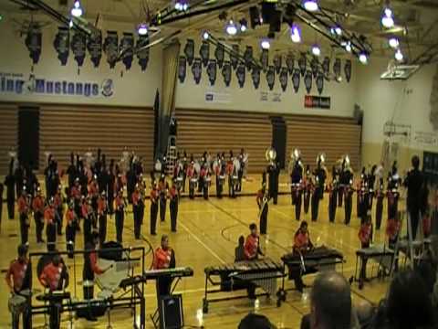 2009 10 17 UTHS Marching Panthers Downers Grove inside - YouTube