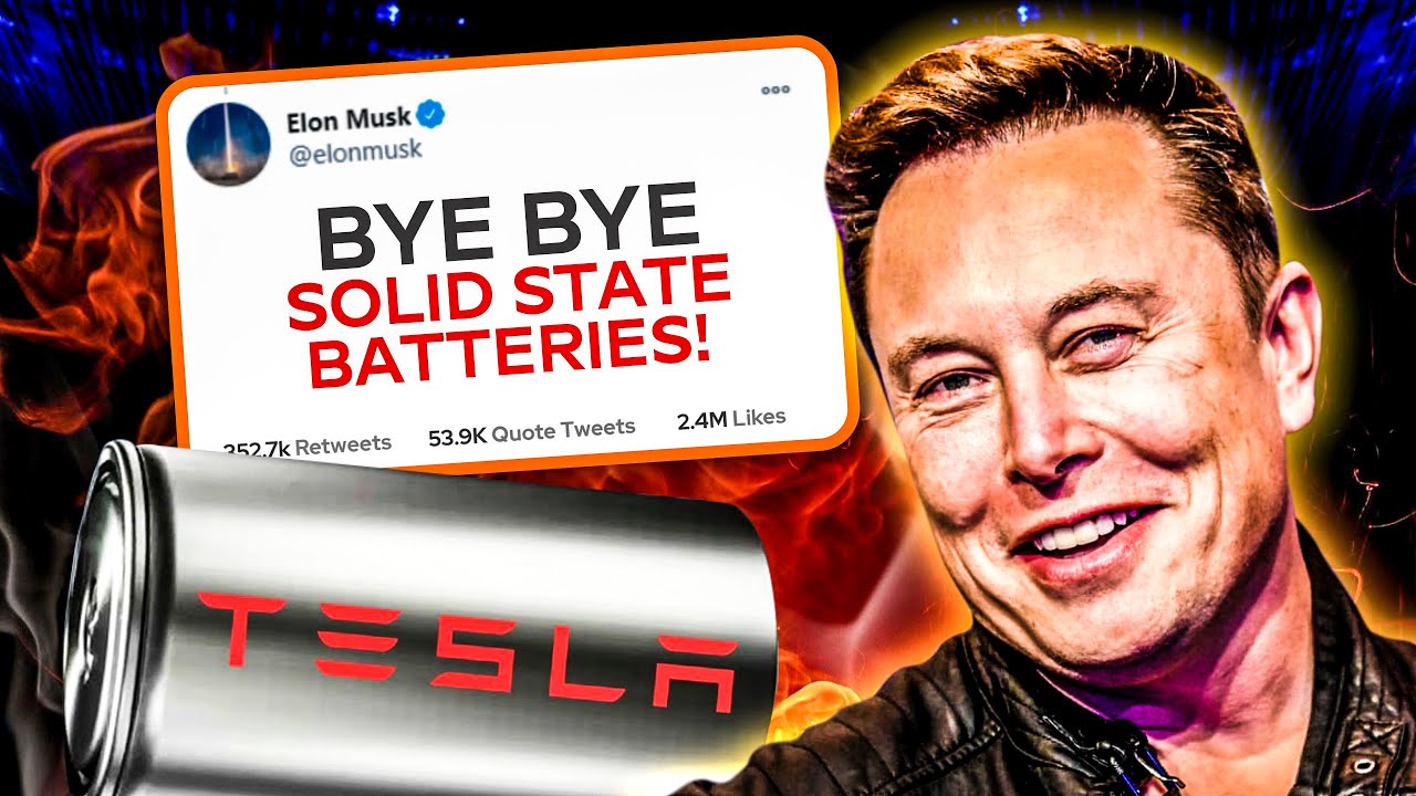 Tesla 4680 Batterie Wird Laut Elon Musk DAS ENDE Der Festkörperbatterie ...