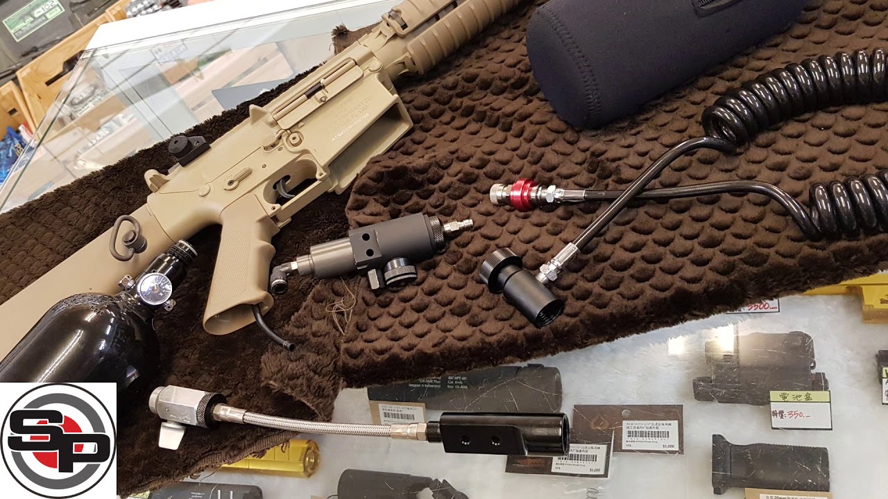 ARES M110 SASS install PolarStar JACK HPA (High Pressure Air ...