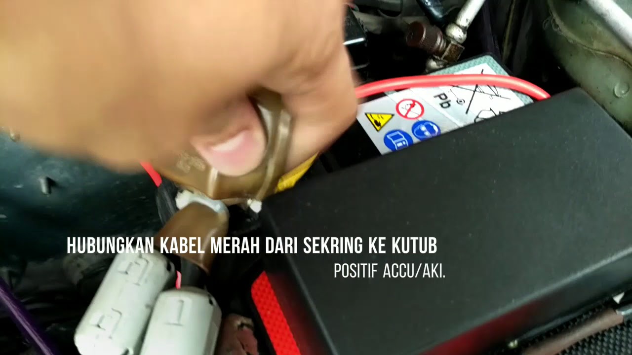 Memasang Relay Lampu (MX-11) - YouTube
